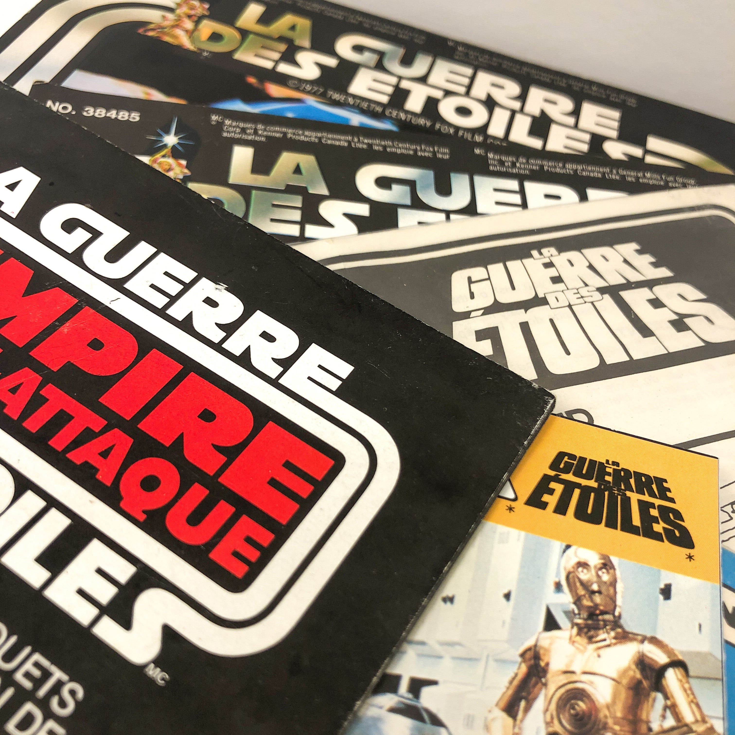 Vintage Star Wars Guerre des Etoiles from Kenner Canada GDE – 4th Moon Toys