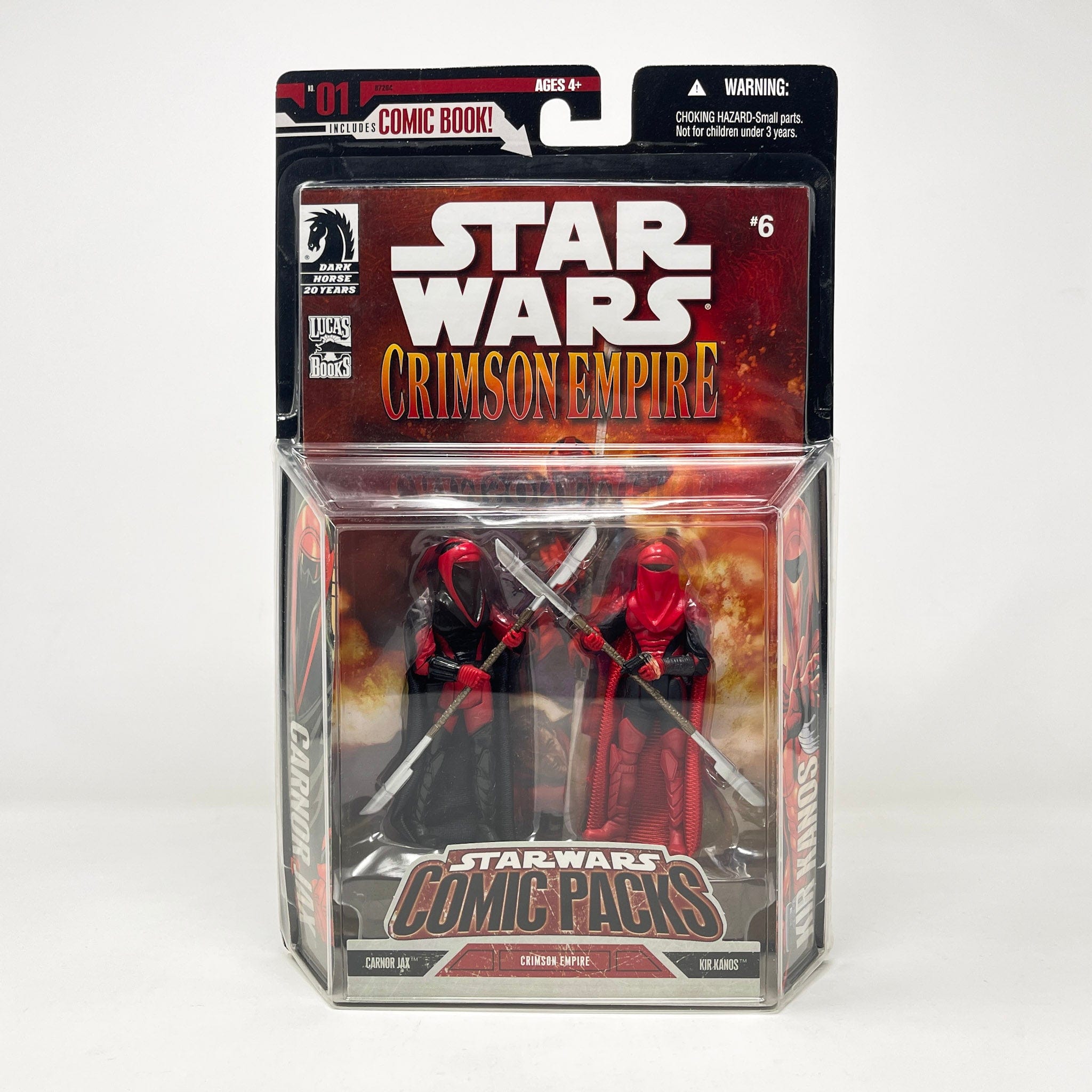 Comic Pack #1 Crimson Empire Carnor Jax and Kir Kanos - Hasbro Star Wa – 4th Moon Toys