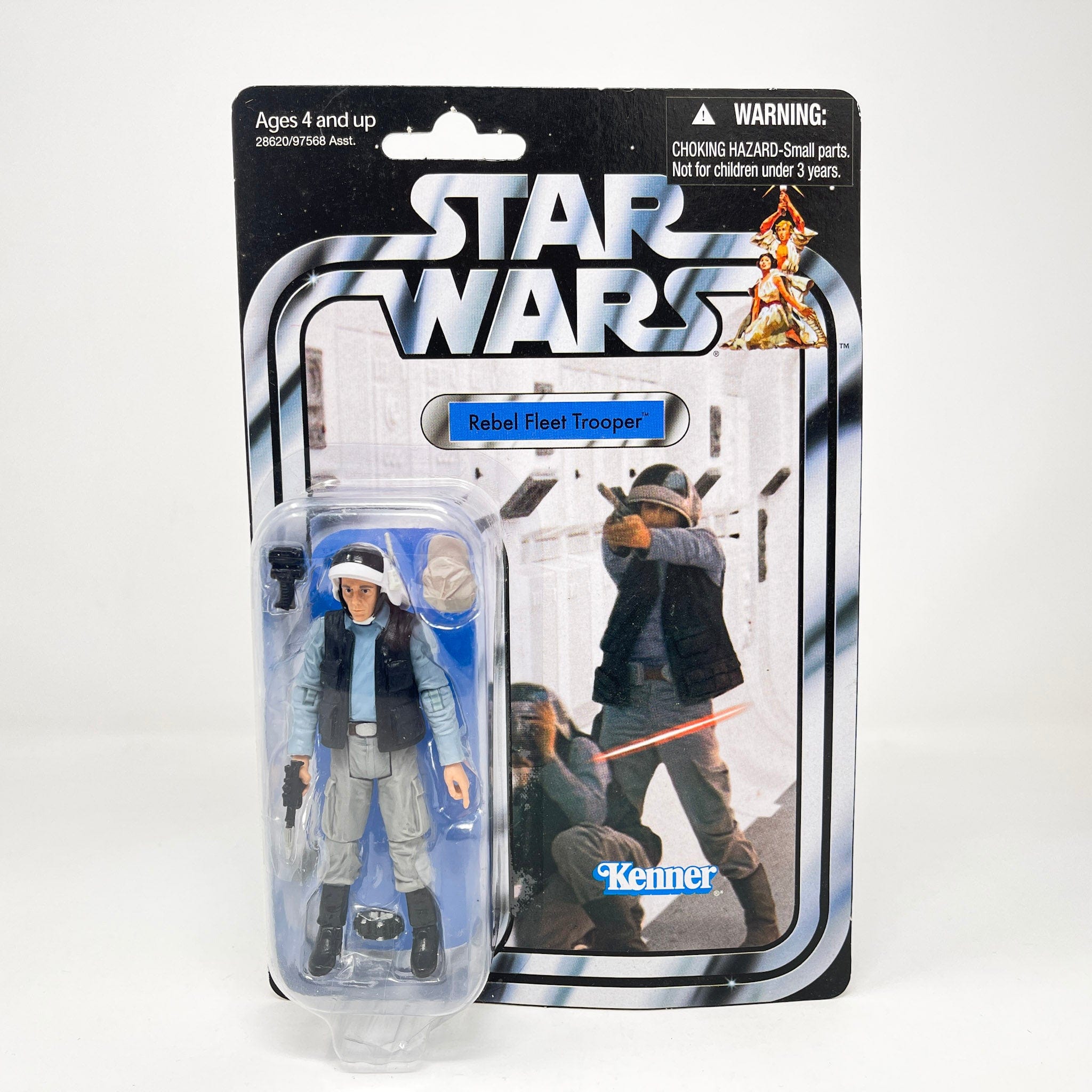Star Wars VC052 Rebel Fleet Trooper (2010) Offerless US Cardback - The Vintage Collection Hasbro ...