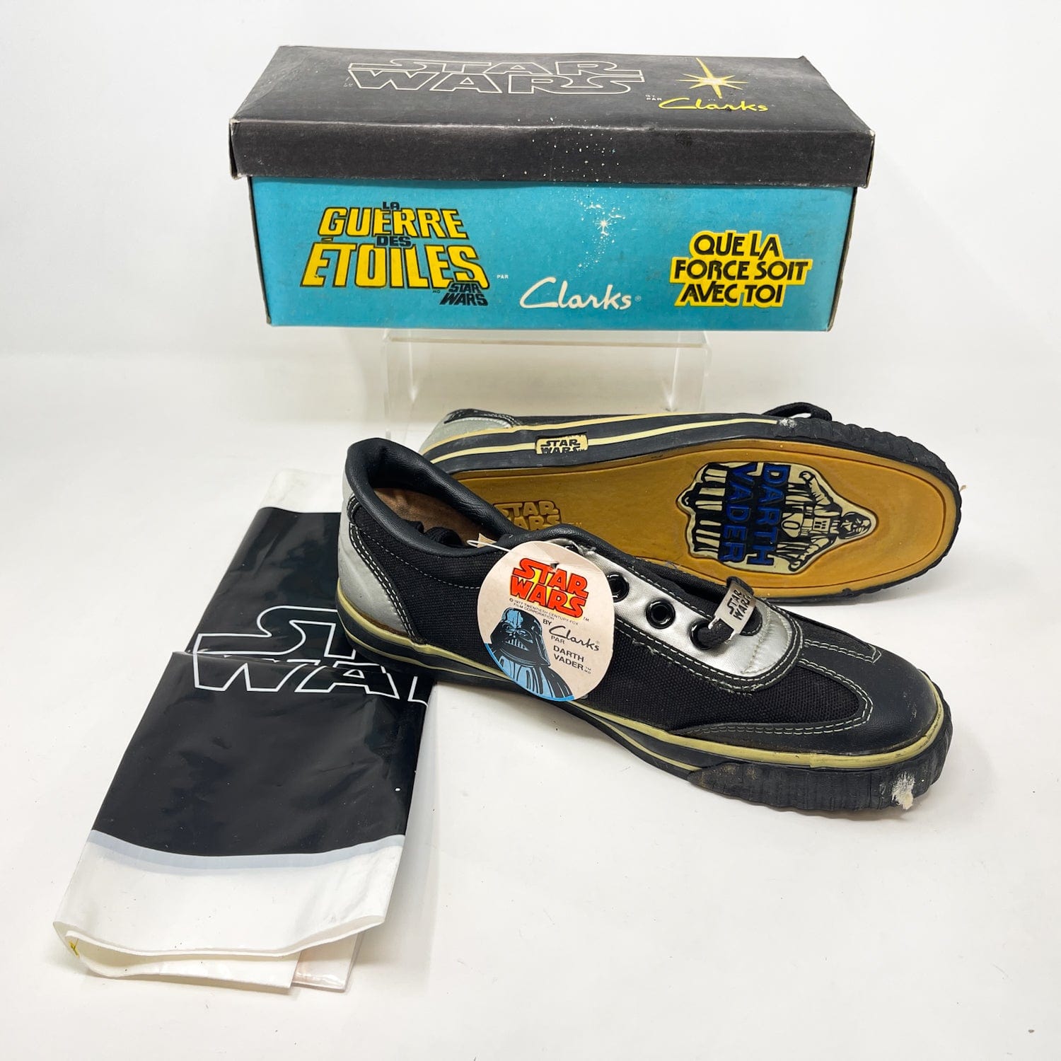 Clarks Darth Vader Shoes in Canadian Box w/ Tag Vintage Star Wars – 4th ...