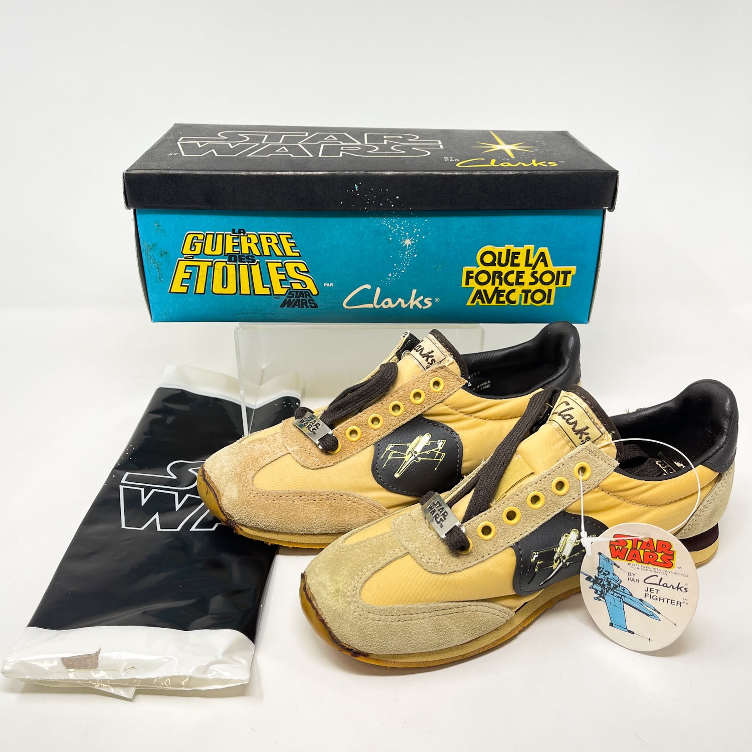 Clarks X-Wing Shoes in Canadian Box w/ Tag Vintage Star Wars – 4th Moon ...