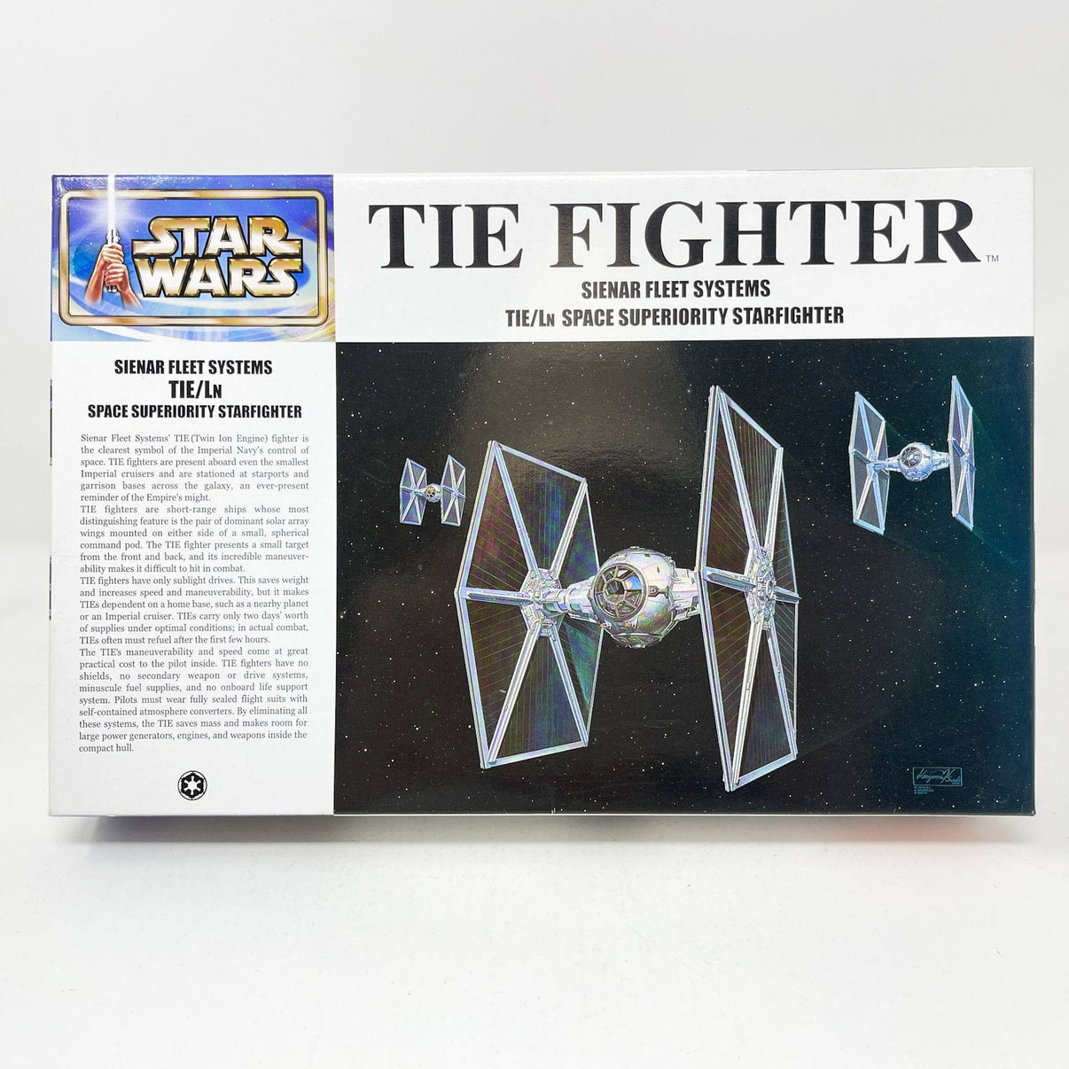 TIE Fighter TIE/LN 1/72 Scale Model Kit | FineMolds 2002 | Star Wars ...