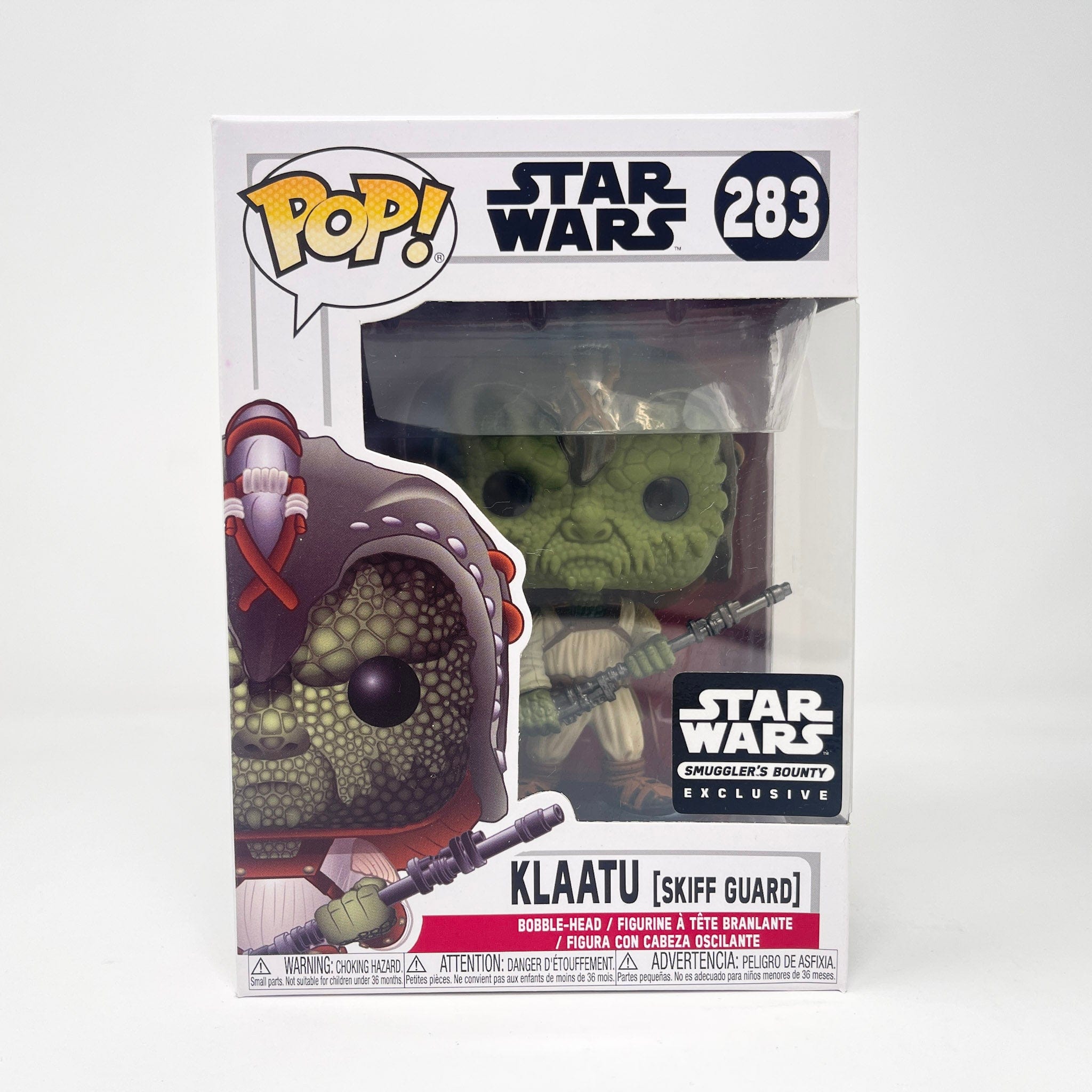 STAR WARS Klaatu (Skiff Guard) - Funko POP #283 (White Box) Bobble-Head ...