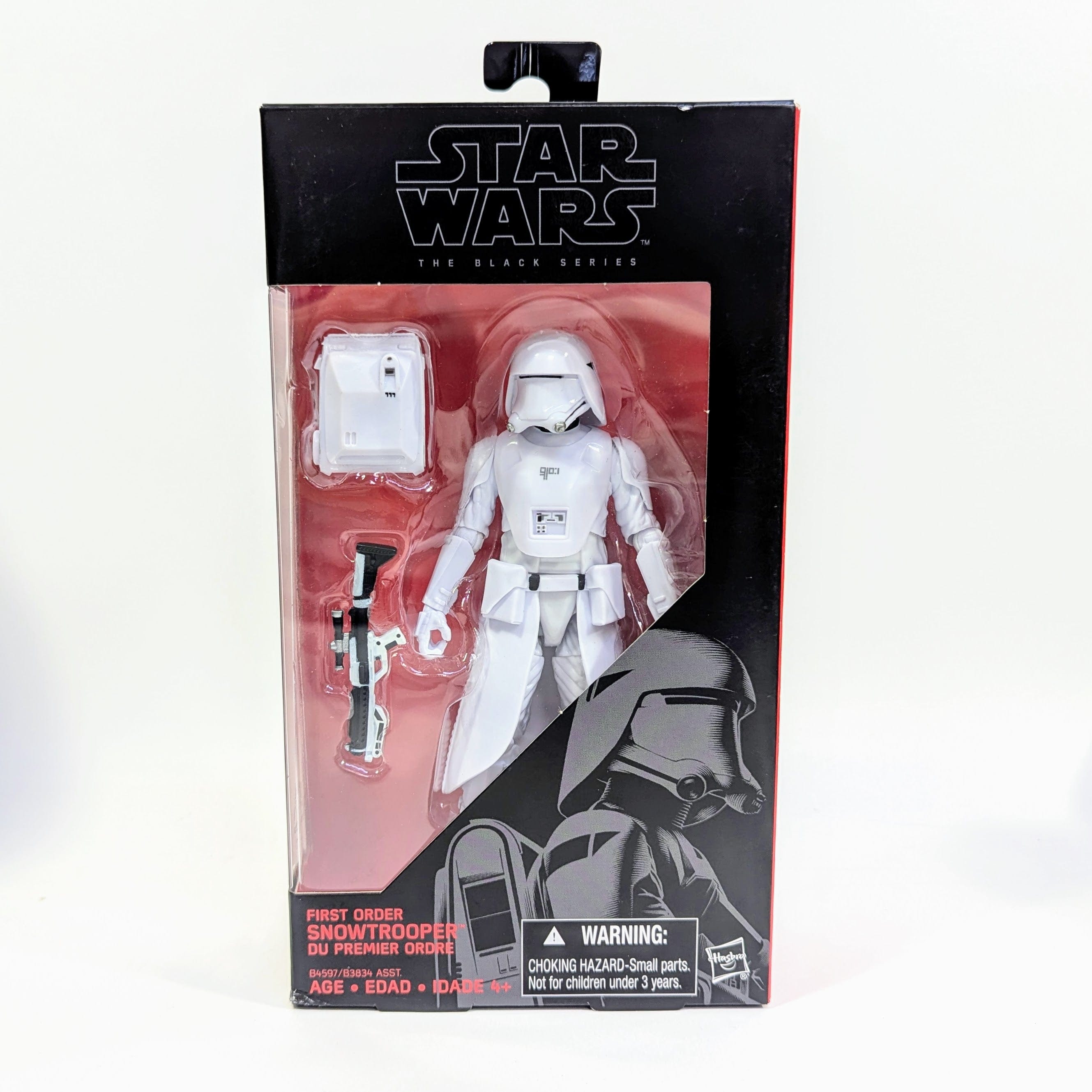 First Order Snow Trooper #12 - Black Series Hasbro Star Wars Action Fi ...