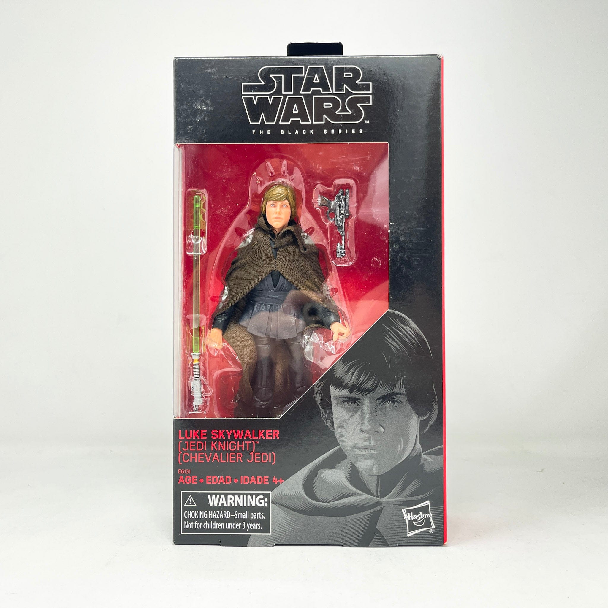 Hasbro 2019 Luke Skywalker (Jedi Knight) Black Series Star Wars Figure ...