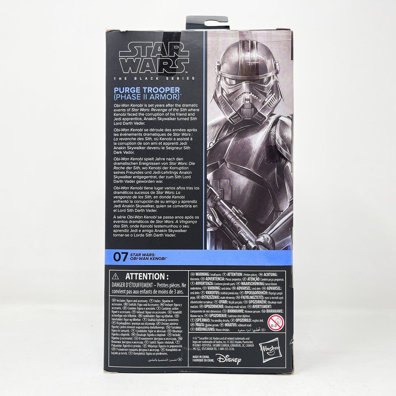 Purge Trooper (Phase II Armor) OBI 07 - Hasbro Black Series – 4th Moon Toys