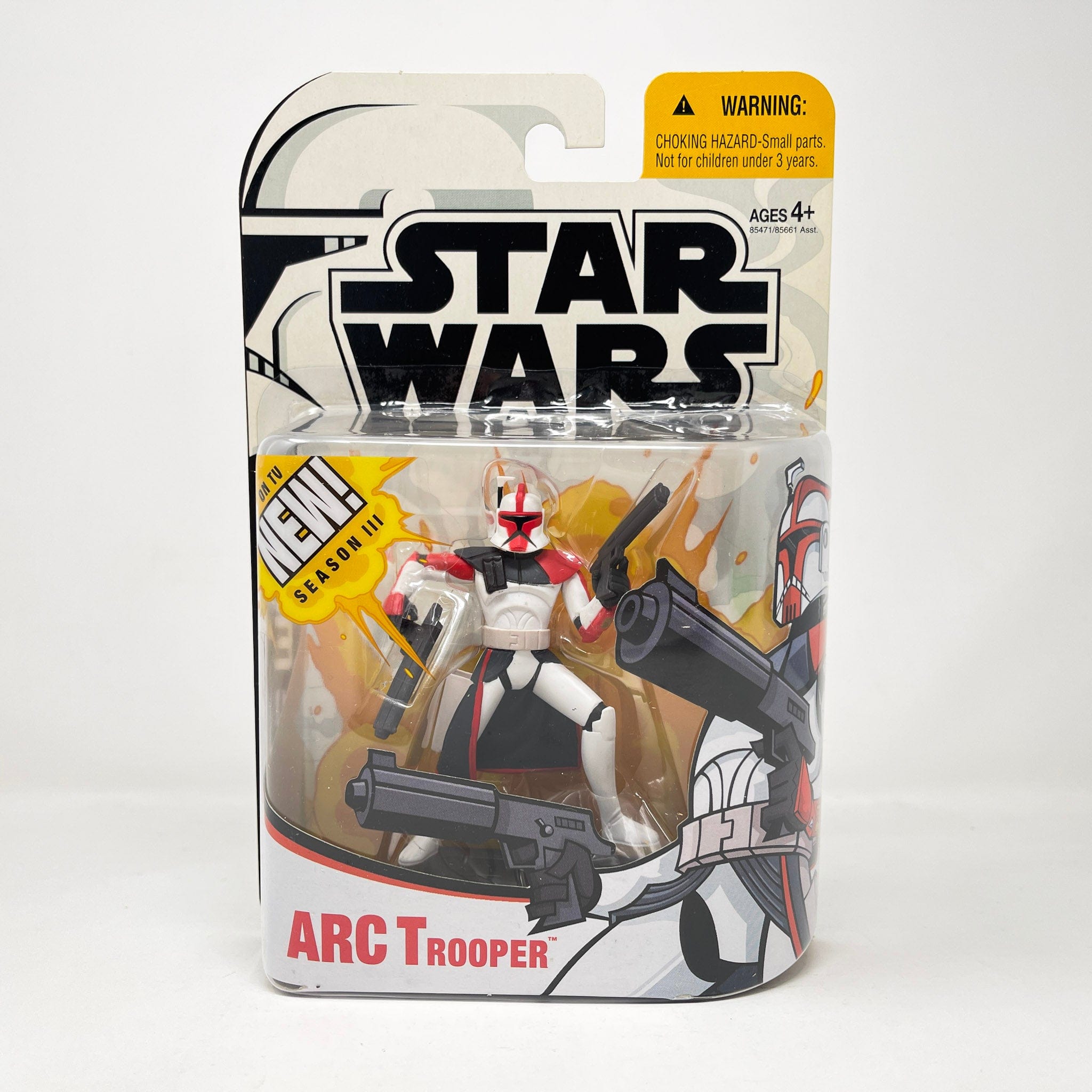 ARC Trooper - Red Stripe (2003) - Hasbro Tarkovsky Clone Wars Animated ...