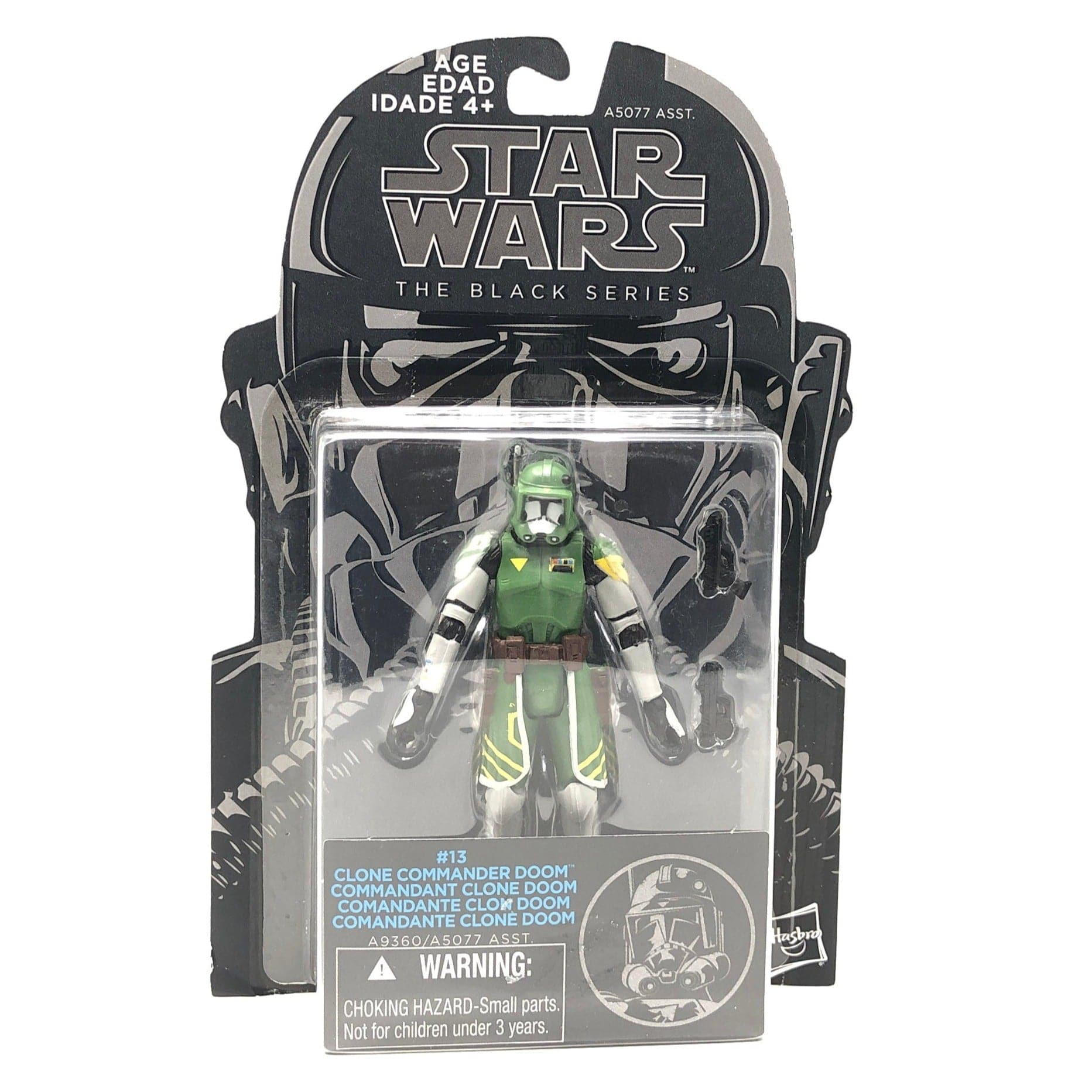 Clone Commander Doom (Blue Line) #13 - Hasbro 2014 3.75" Black Series ...