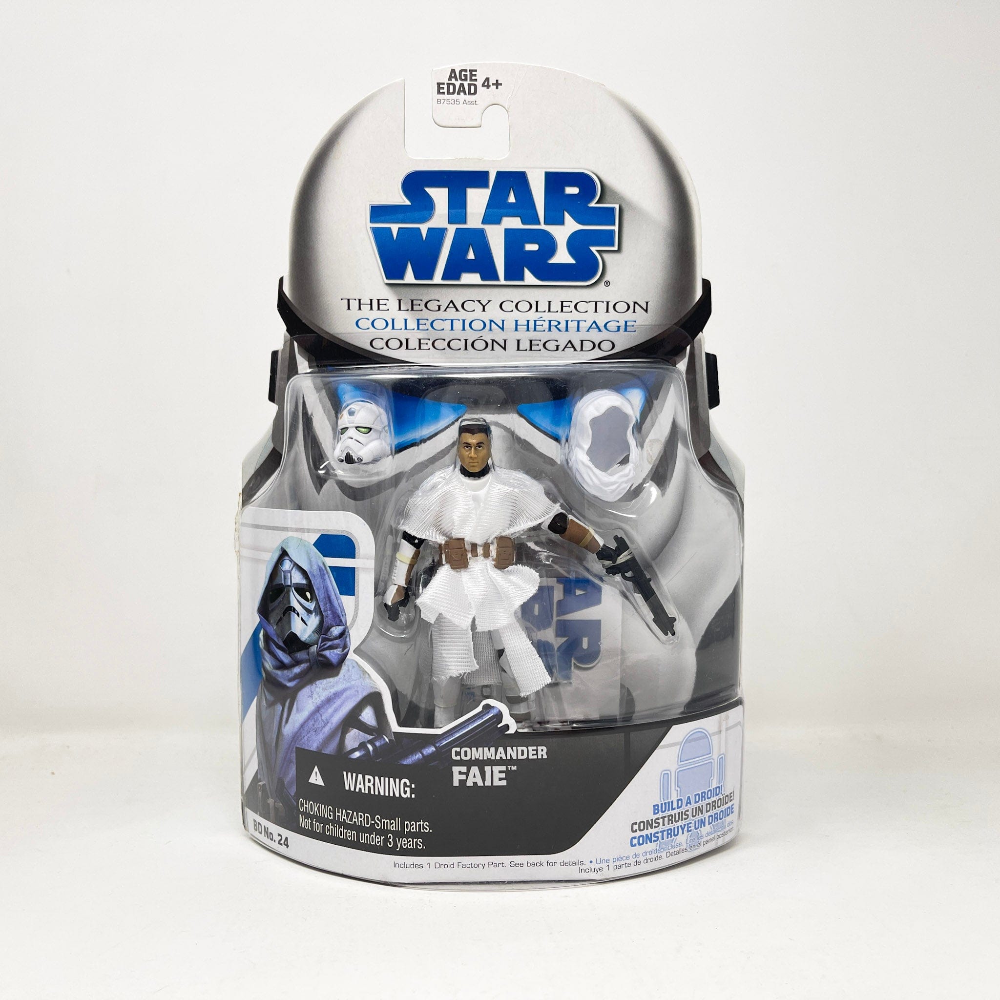 Clone Commander Faie (BD 24) 2008 - Hasbro Legacy Collection Saga Lege ...