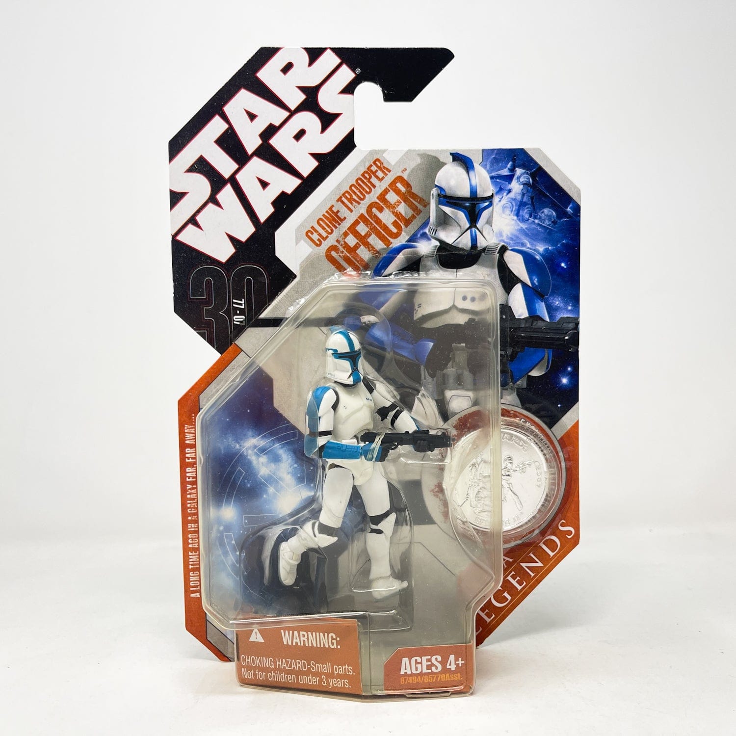 Clone Trooper Officer (Blue) – Hasbro 30th Anniversary Collection 3.75 ...