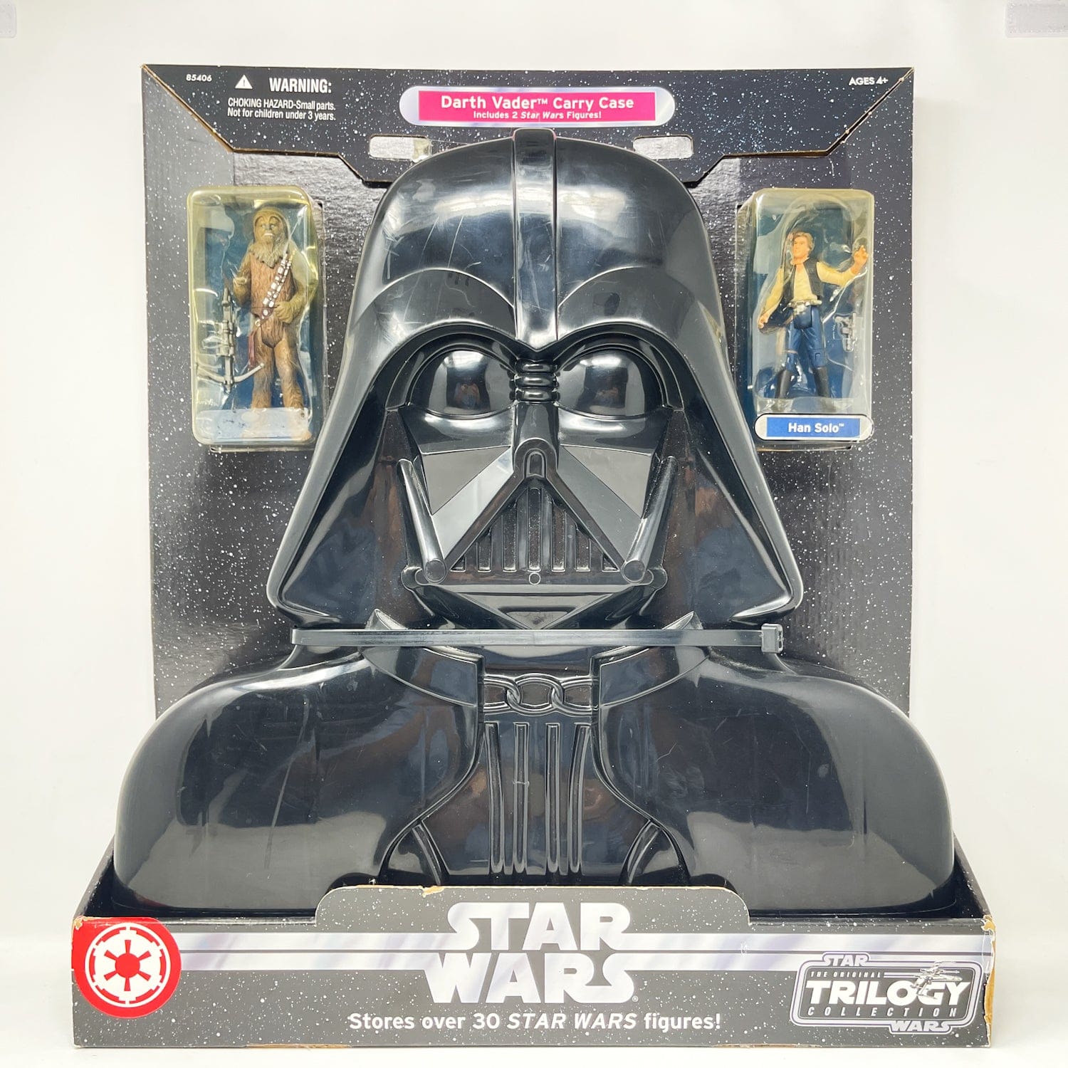 Star Wars OTC Darth Vader Carry Case (2004) with Chewbacca & Han Solo ...