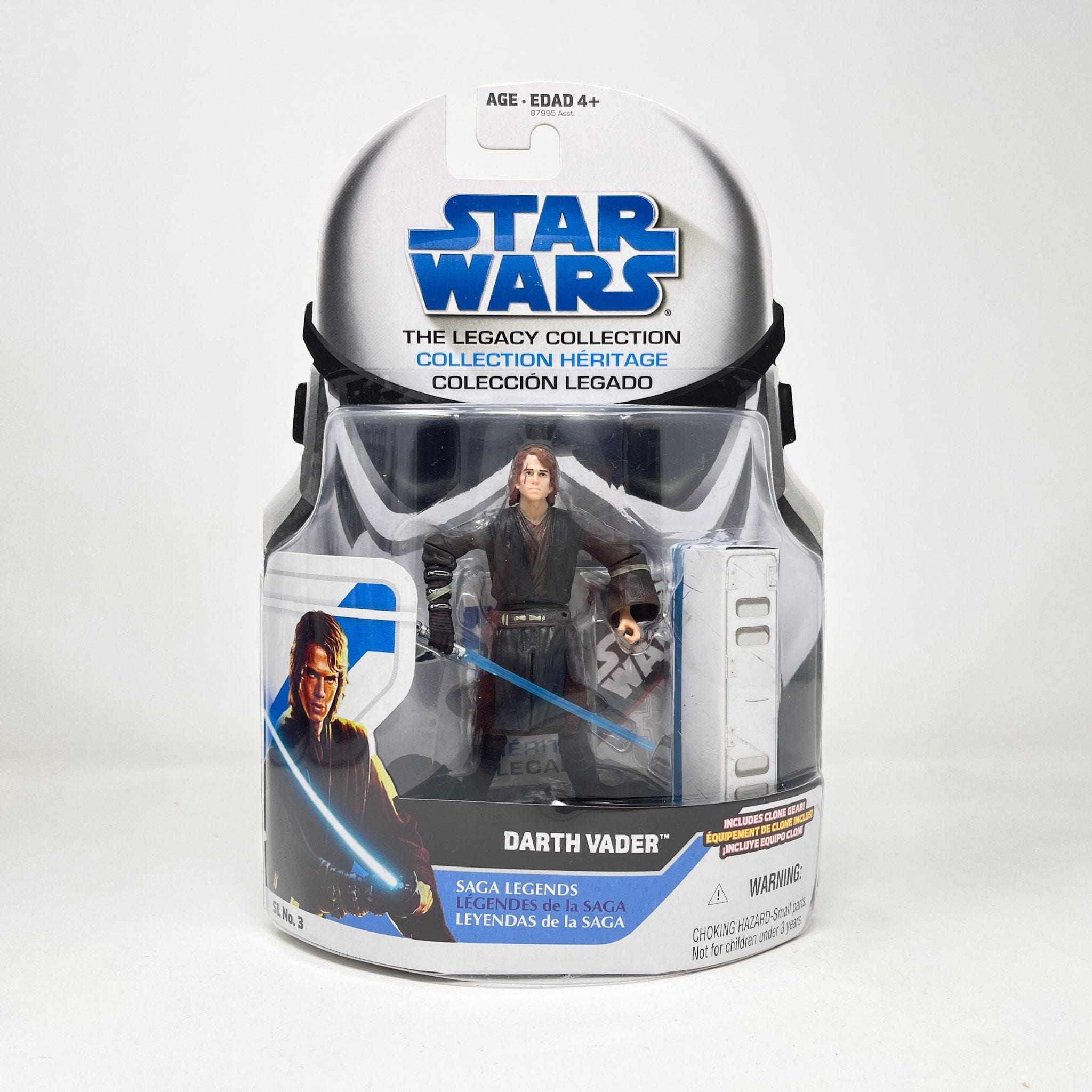 Darth Vader - ROTS (SL 3) 2008 - Hasbro Legacy Collection Saga Legends ...