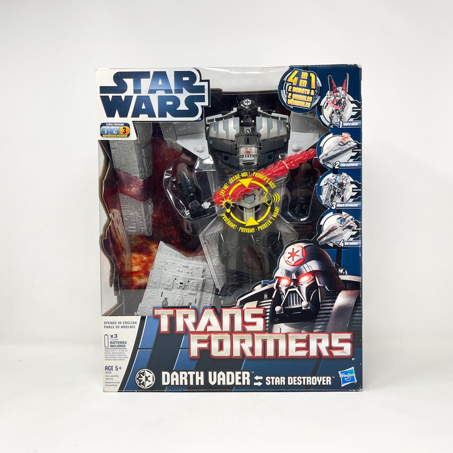 Darth Vader to Star Destroyer (2008) - Hasbro Star Wars / TRANSFORMERS ...