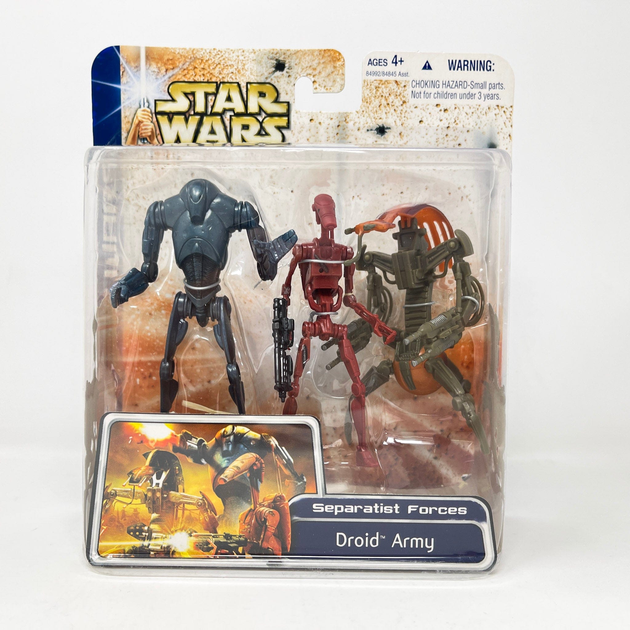Droid Army - Separatist Forces (2003) SAGA Clone Wars MOC – 4th Moon Toys
