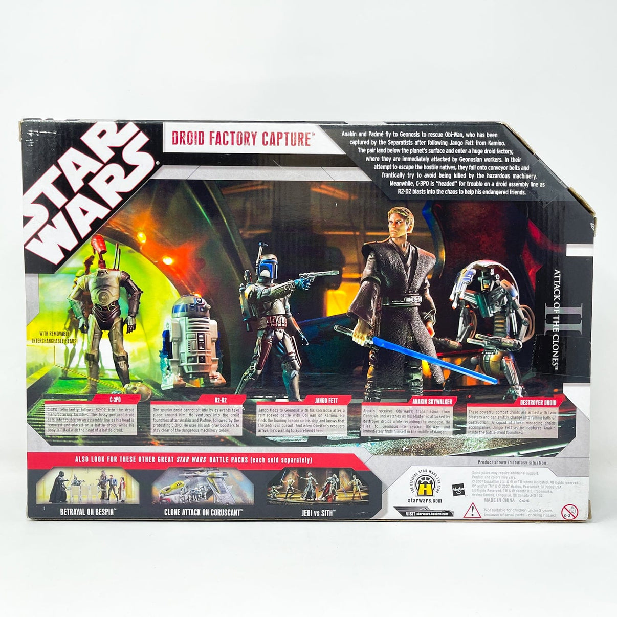 Droid Factory Capture Battle Pack - Hasbro 30th Anniversary Collection ...