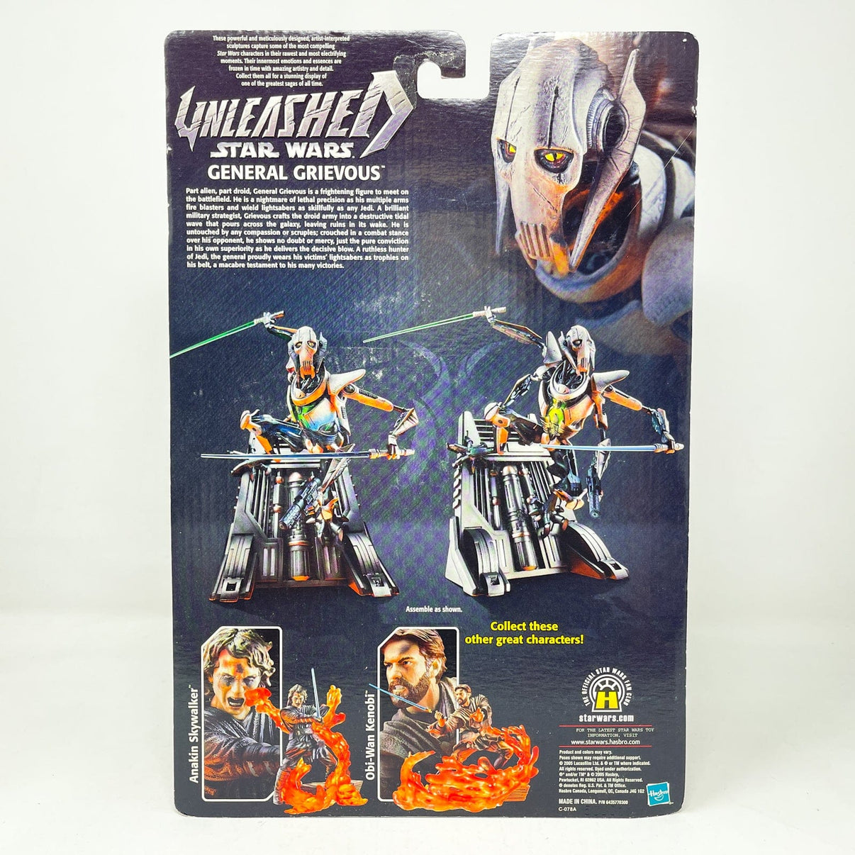 General Grievous - Hasbro Unleashed Collection (2003) – 4th Moon Toys