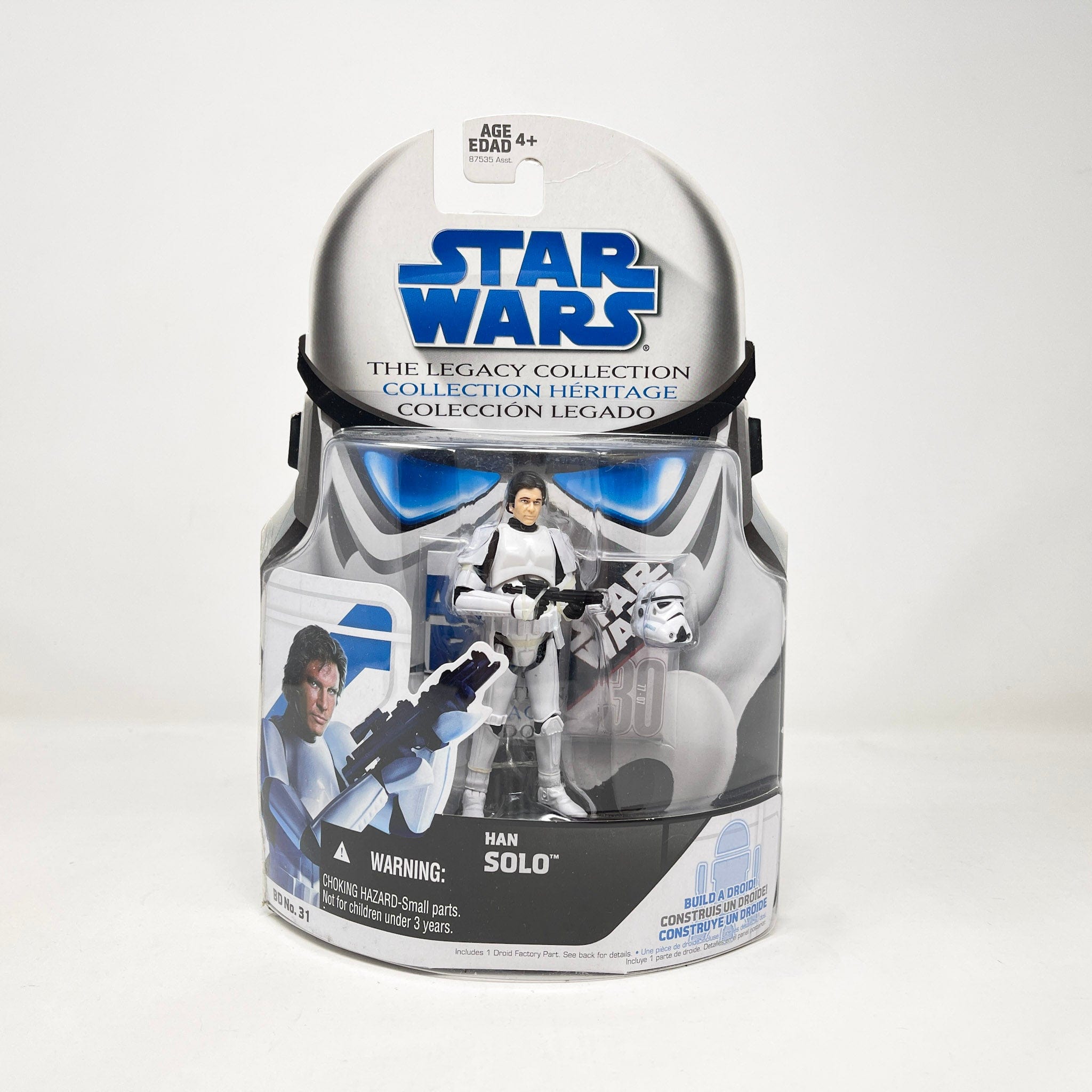 Han Solo (BD 31) Stormtrooper Disguise - Hasbro 2009 Legacy Collection ...