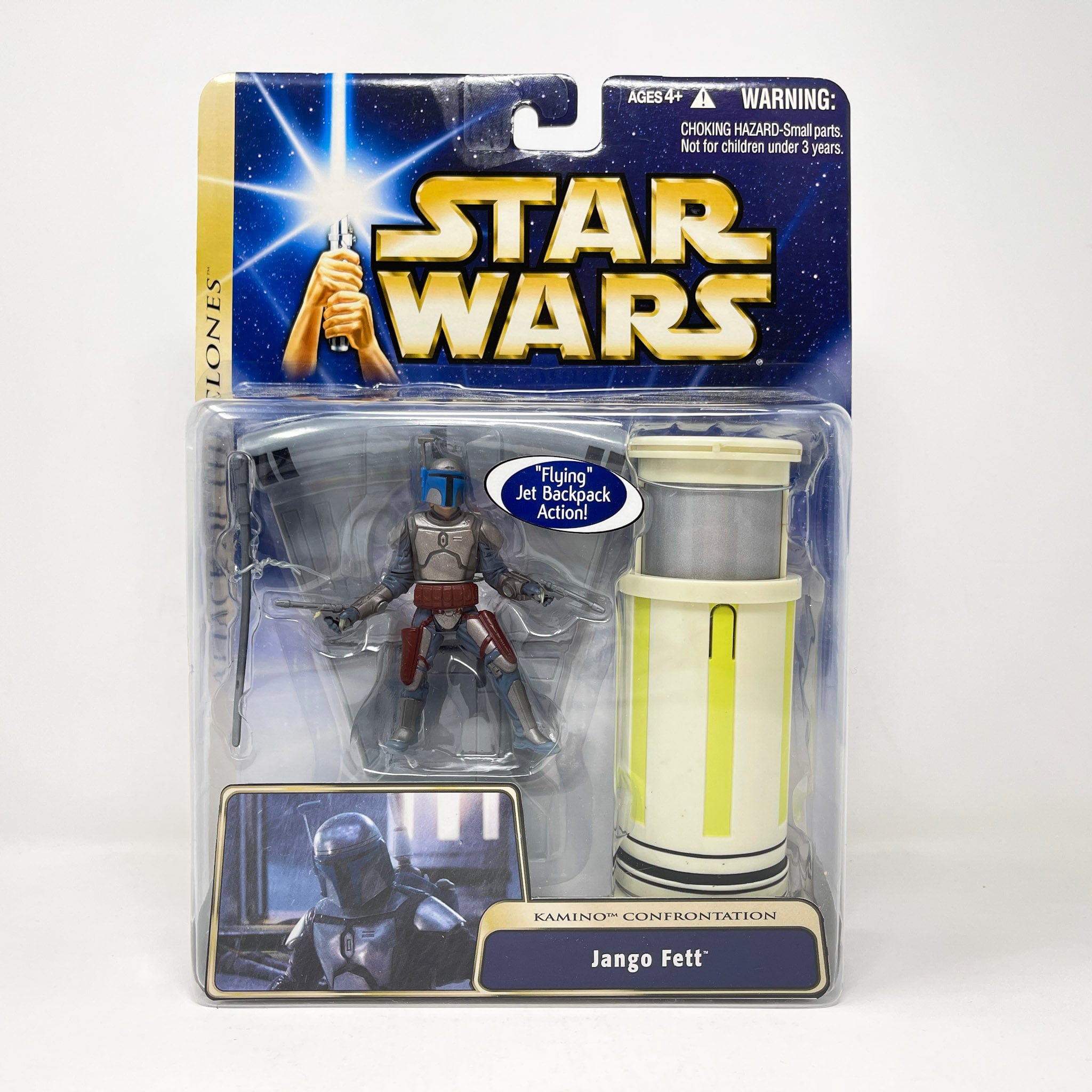 Jango Fett (Kamino Confrontation) - AOTC (2004) - Hasbro SAGA Ultra Fi ...