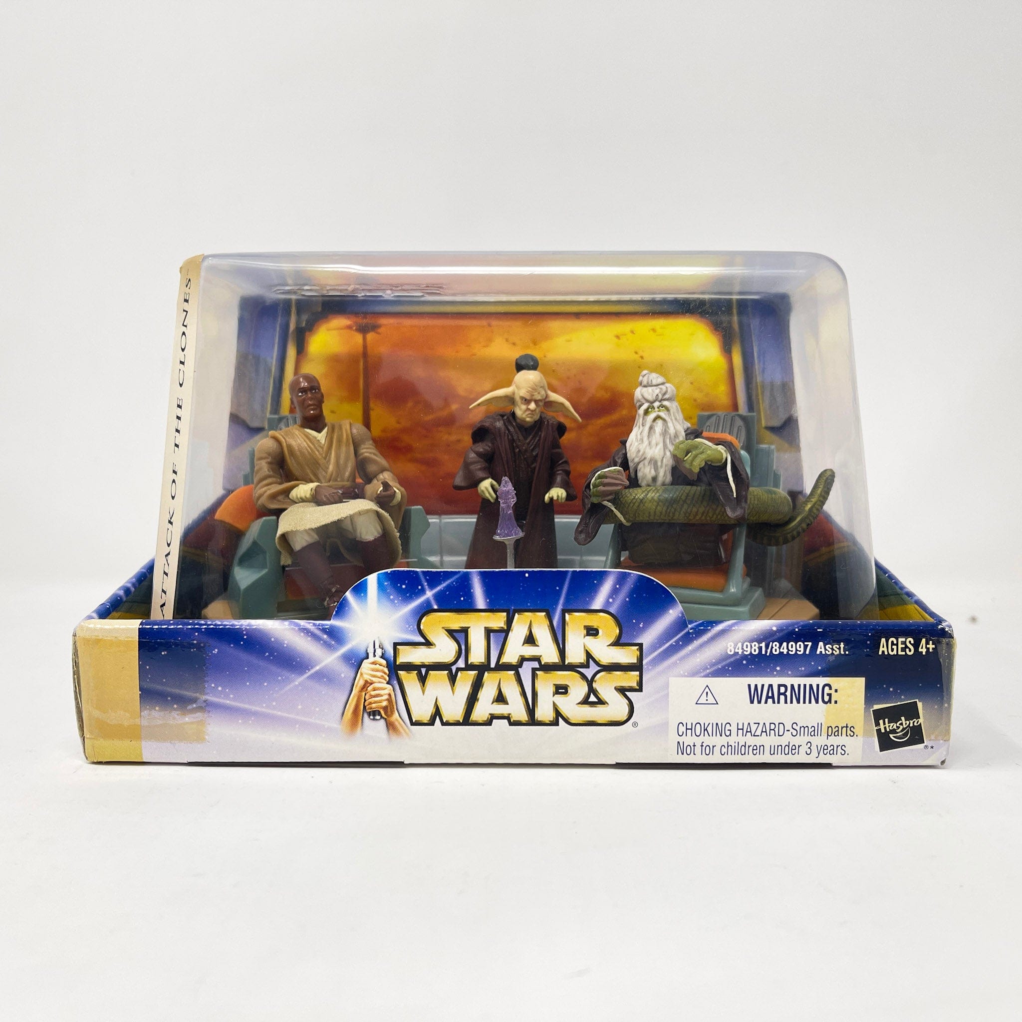 Jedi High Council (A) Scene 1 of 2 (2003) - Hasbro SAGA Collection Scr ...