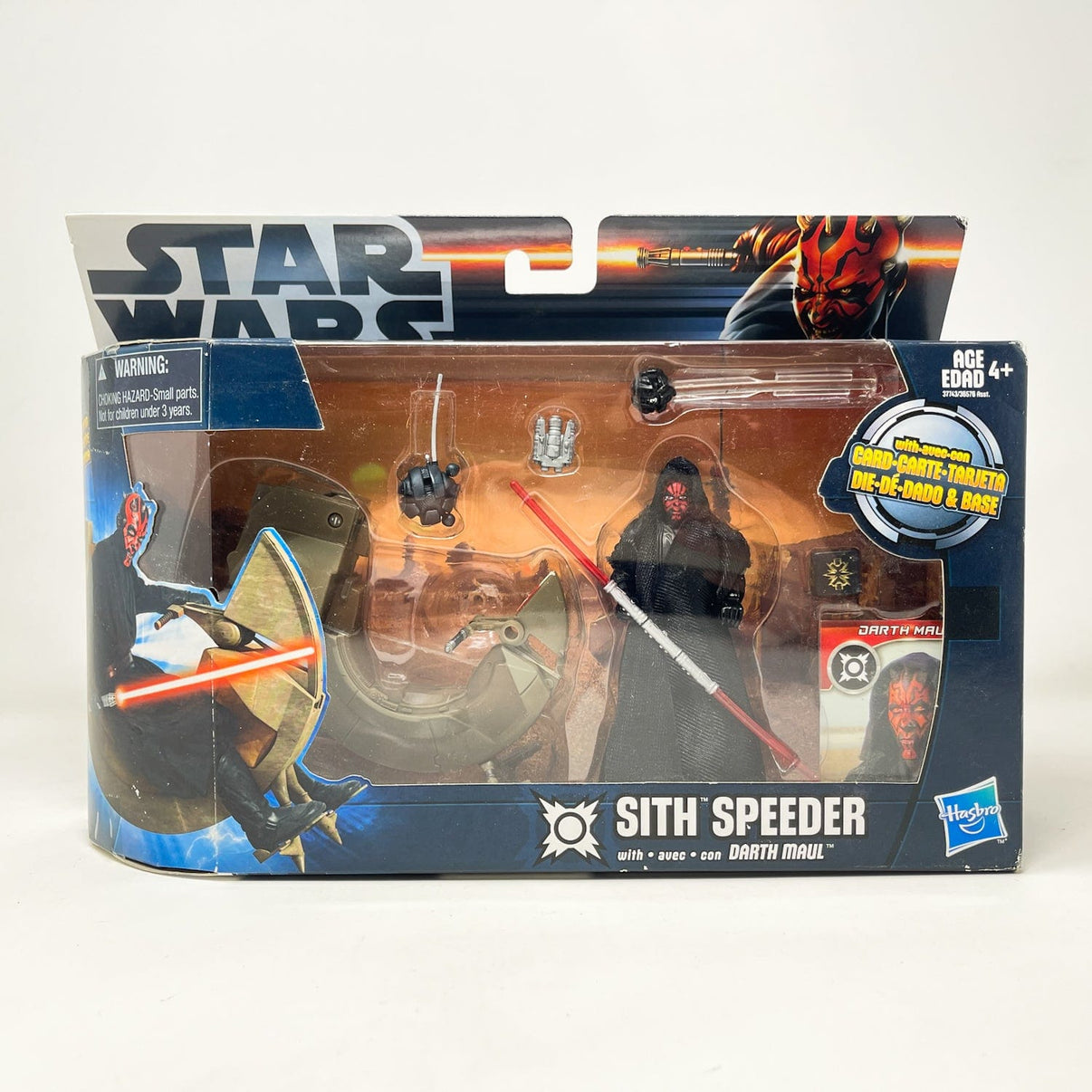 Sith Speeder w/ Darth Maul - Hasbro Legacy 2-Pack (2011) – 4th Moon Toys