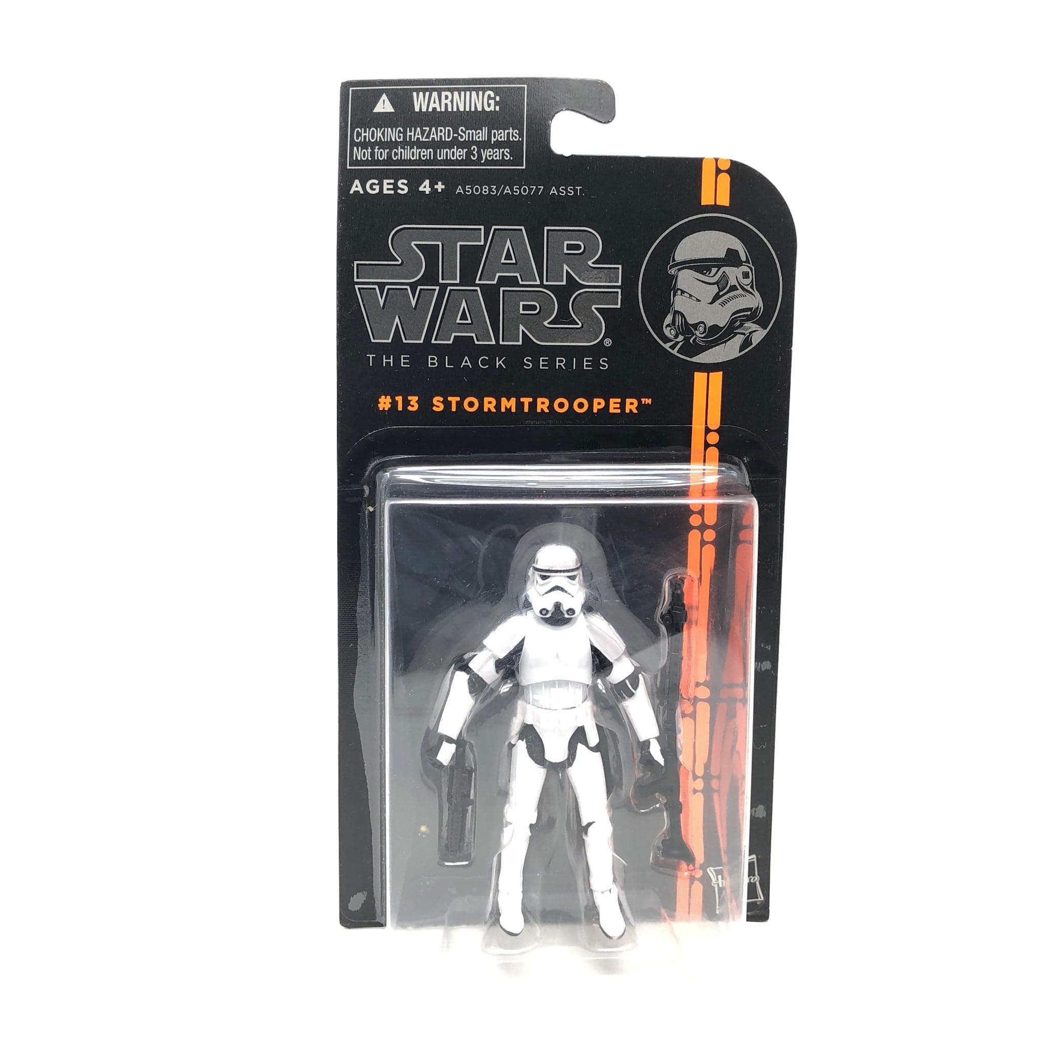 Stormtrooper (Orange Line) #13 - Hasbro 2013 3.75" Black Series Star W ...