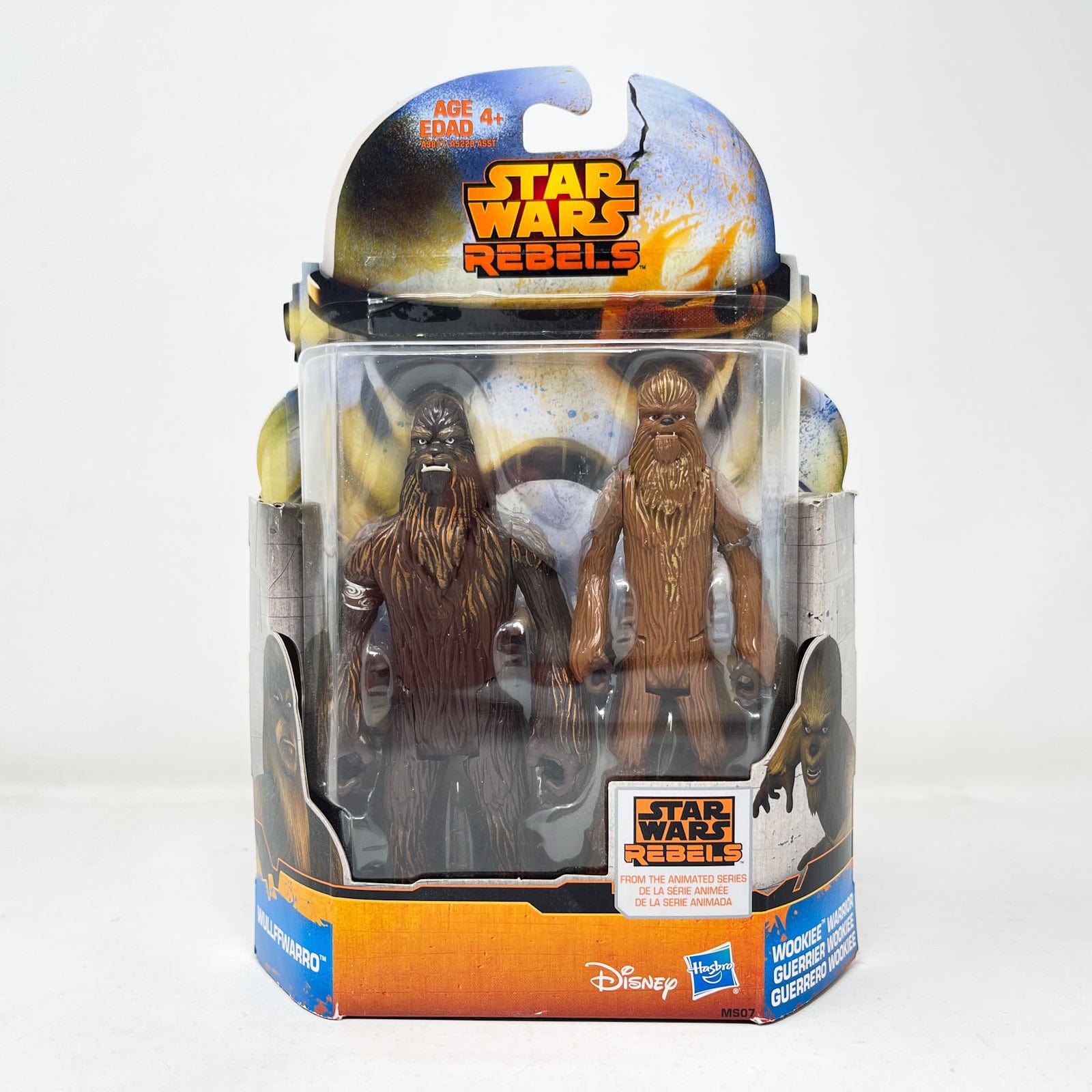 Wullffwarro & Wookie Warrior MS07 - Hasbro 2015 Rebels Mission Series ...