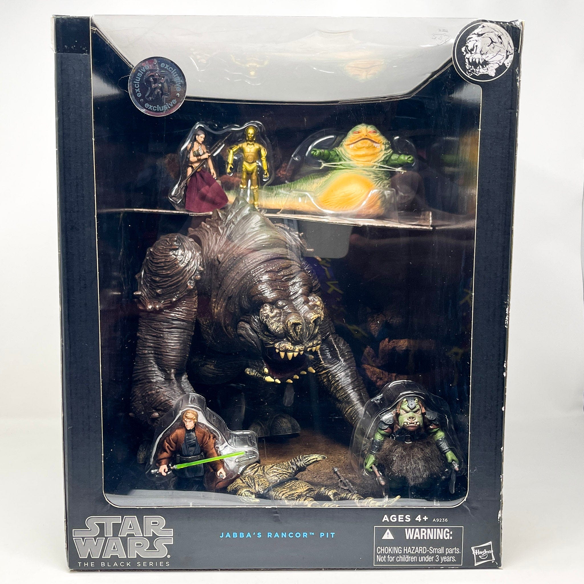 Jabba's Rancor Pit Playset (2015) - 3.75" Hasbro Black Series Star War ...