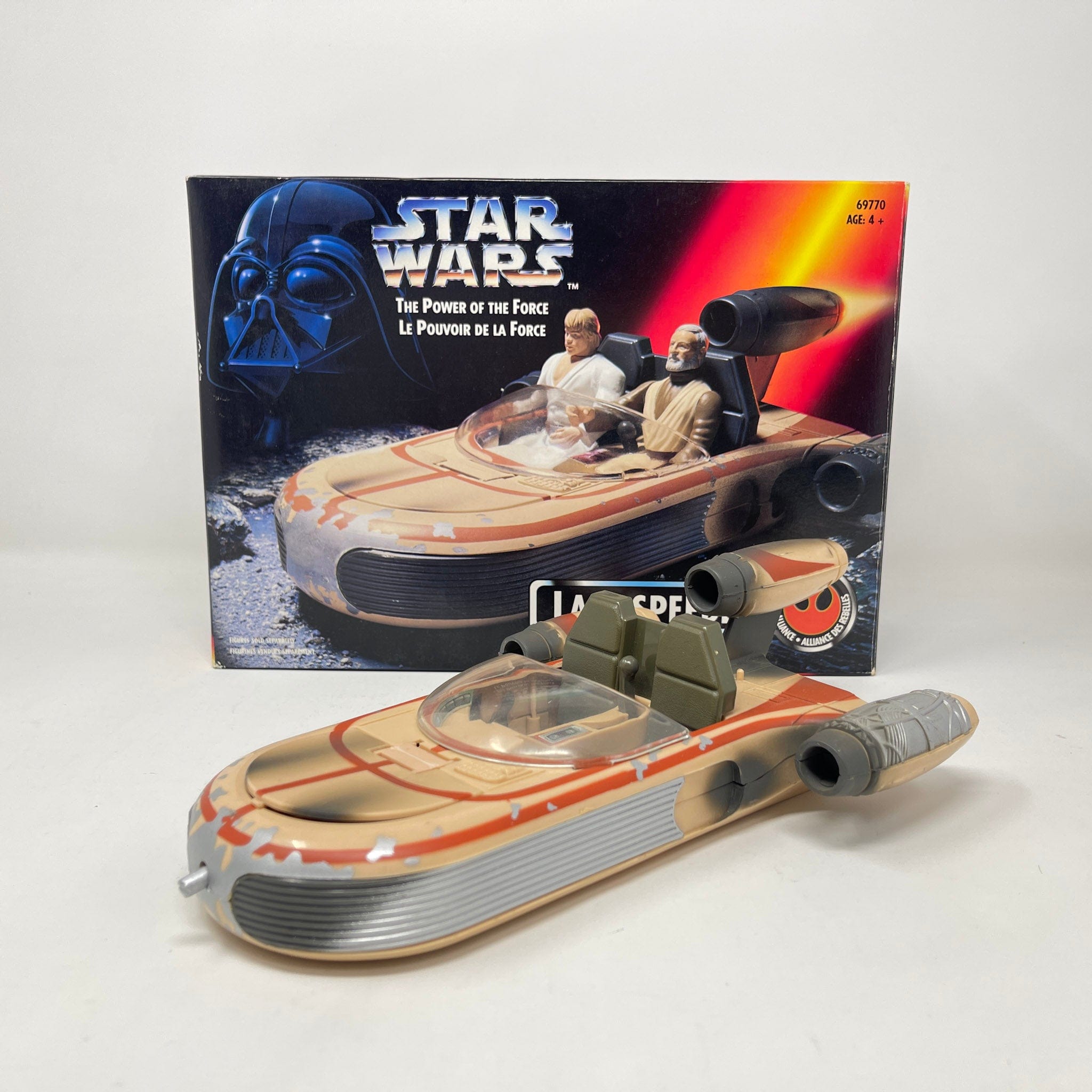 Landspeeder (1995) - Kenner Power of the Force (Canadian Box) Star Was ...