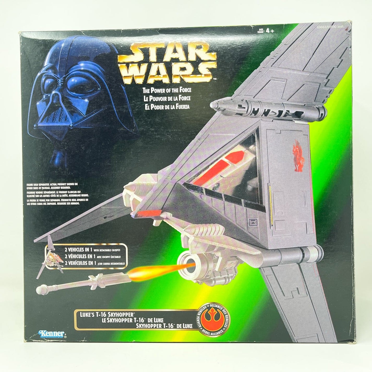 Luke's T-16 Skyhopper - Hasbro Power of the Force 2 (POTF2 1996) – 4th ...