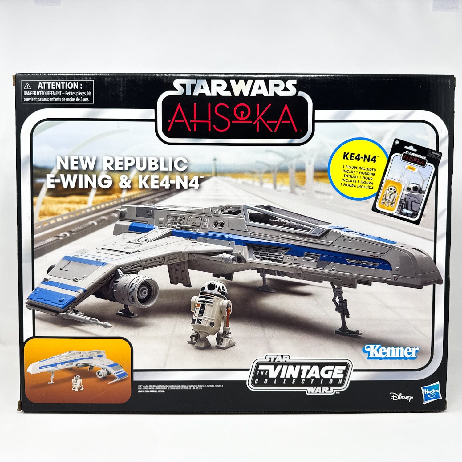 Star Wars New Republic E-Wing & KE4-N4 - Hasbro Vintage Collection Ship ...