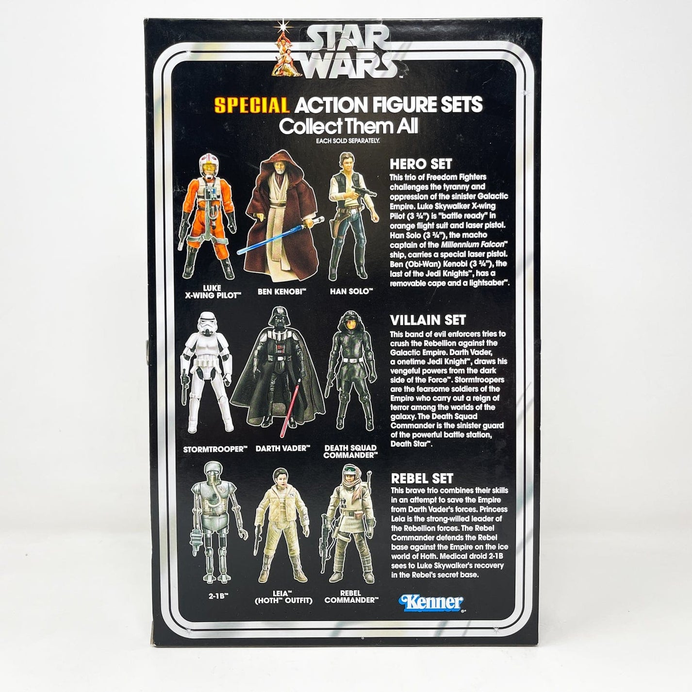 VC Multipack - Hero Set - Luke X-Wing, Ben Kenobi, Han Solo- Hasbro Vi ...