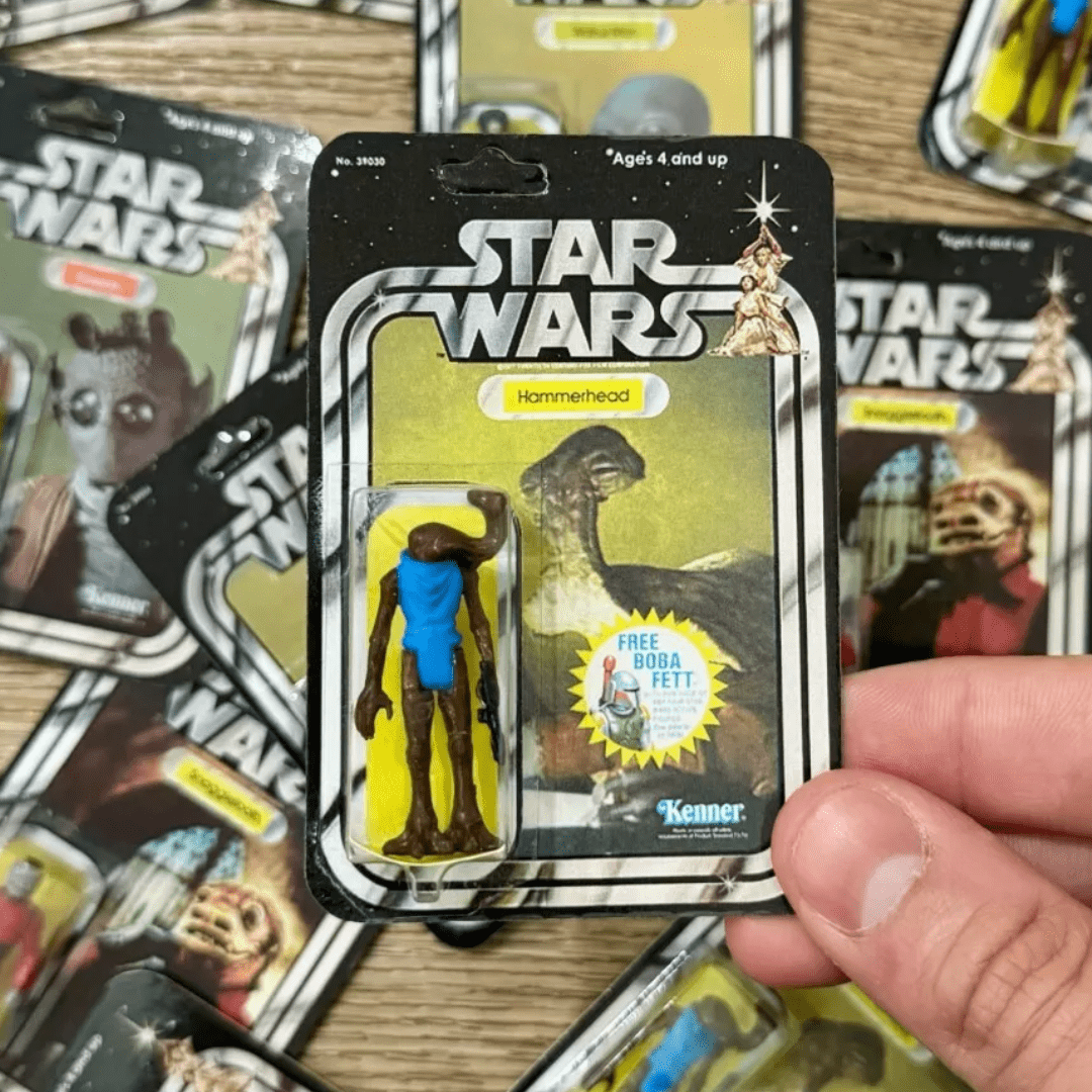 Micro Vintage Hammerhead Carded Figure - Hand Painted Star Wars – 4th ...