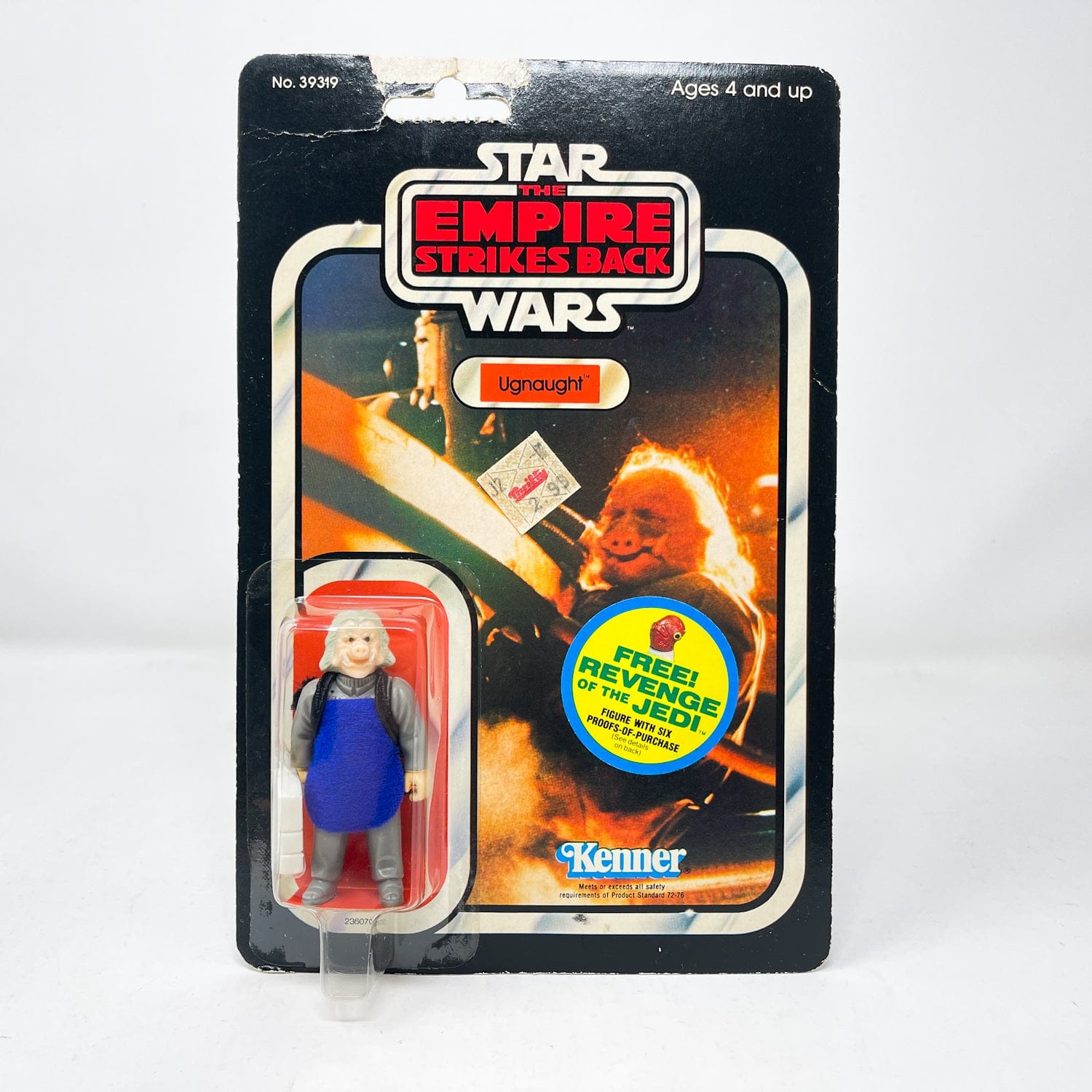 Vintage Star Wars Ugnaught 48B Back - Mint on Card MOC Sealed – 4th ...