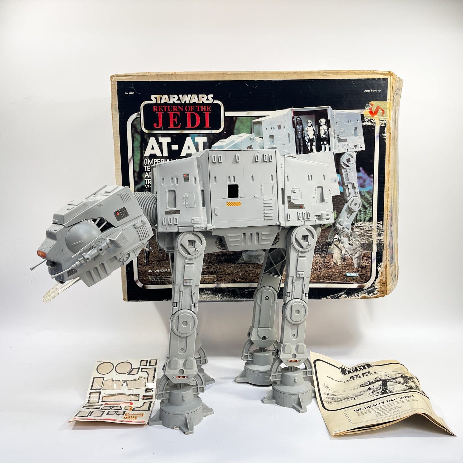 Star Wars Kenner AT-ST Complete in Box with Manual ROTJ – 4th Moon Toys