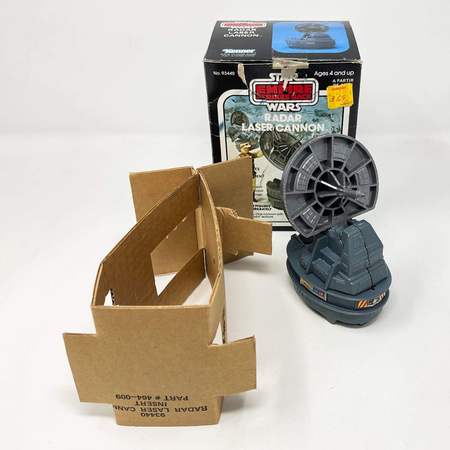 Vintage Star Wars Mini-Rig Radar Laser Cannon Kenner Canada ESB – 4th ...