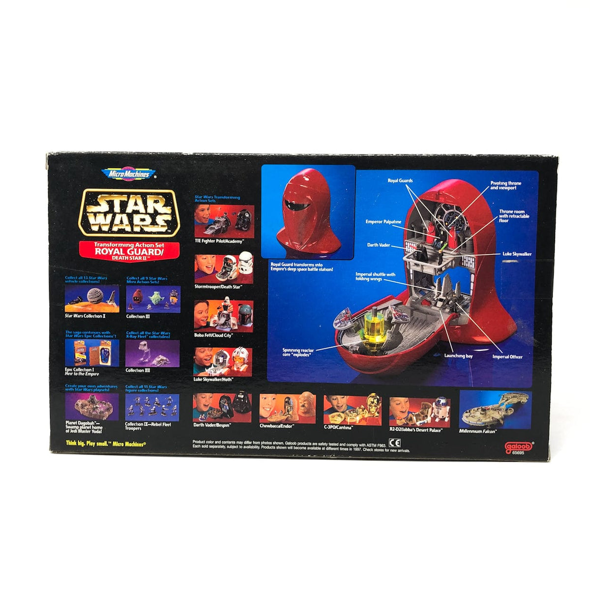 Transforming Playset - Royal Guard / Death Star II - Micro Machines St ...