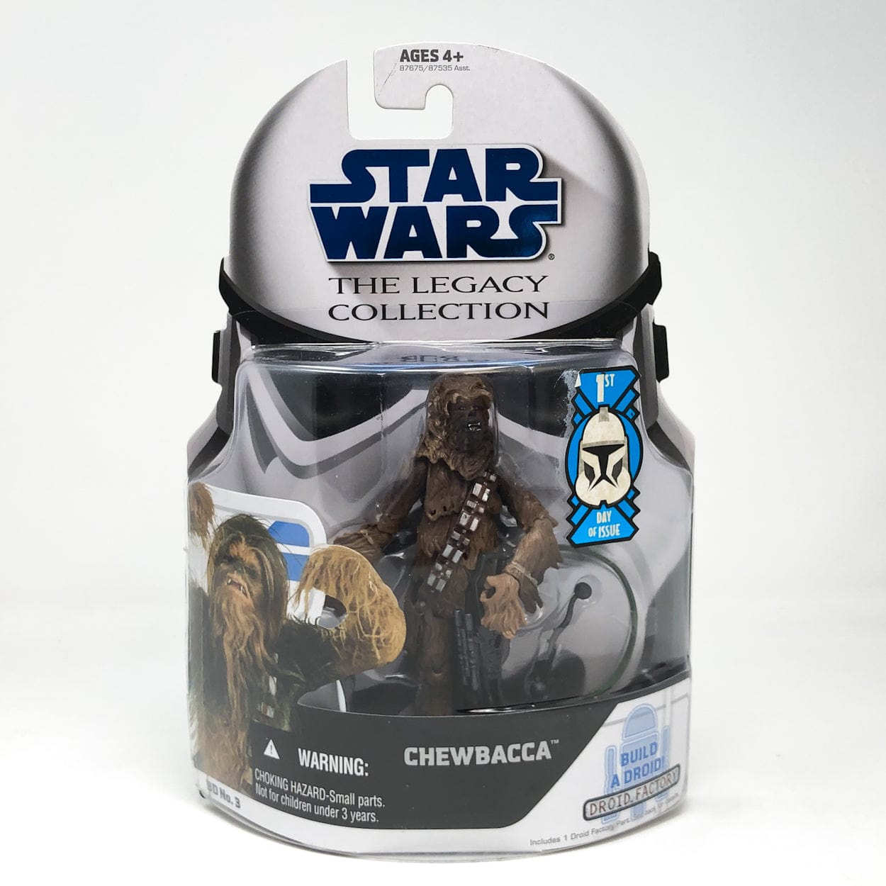Chewbacca (BD3) - Hasbro 2008 Legacy Collection Star Wars Action Figur ...