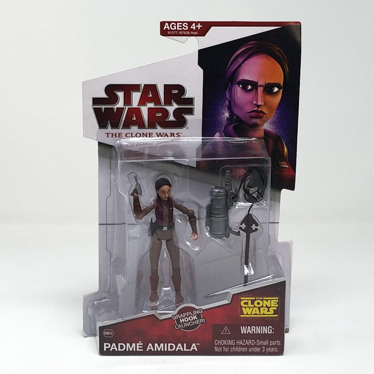 Padme Admidala CW35 - Hasbro Clone Wars Star Wars Action Figure – 4th ...