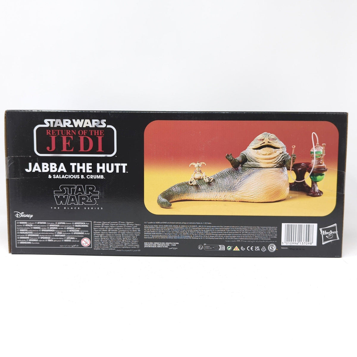 Jabba the Hutt & Salacious Crumb (ROTJ) - Black Series Figure Pack ...