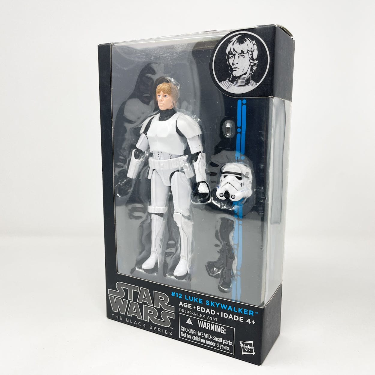 Luke Skywalker Stormtrooper Disguise (Blue Line) #12 - Black Series Ha ...