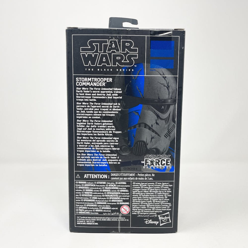 Stormtrooper Commander (Force Unleashed) - Black Series Hasbro Star Wa ...