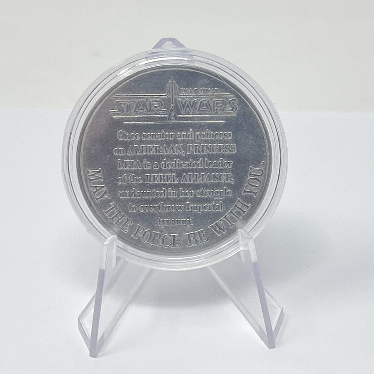 Princess Leia Endor Pilot POTF Coin Vintage Star Wars Power of the ...