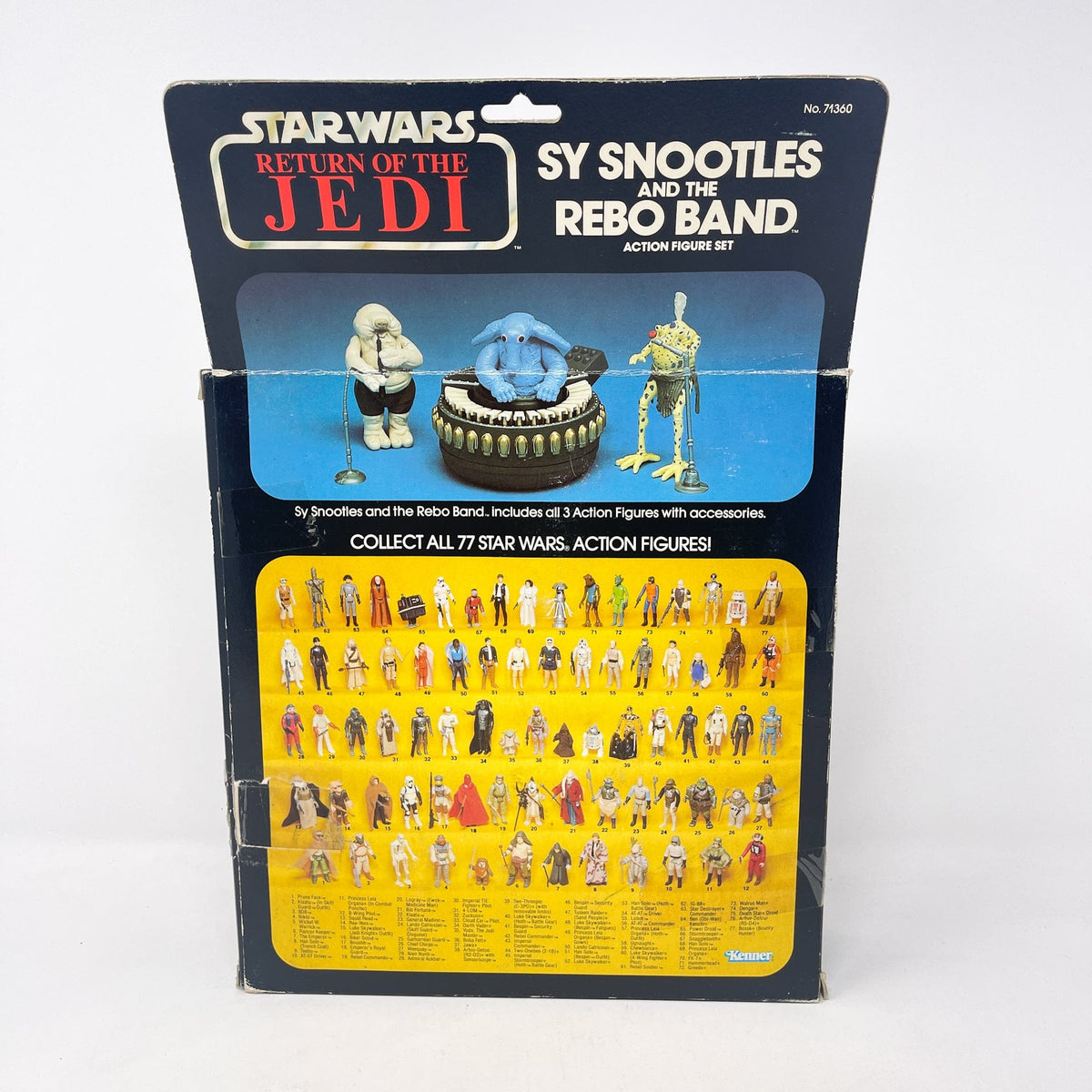Max Rebo Band Mint in Box Vintage Star Wars Action Figure Kenner Toy ...